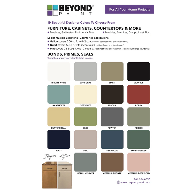 BEYOND PAINT® Color Card