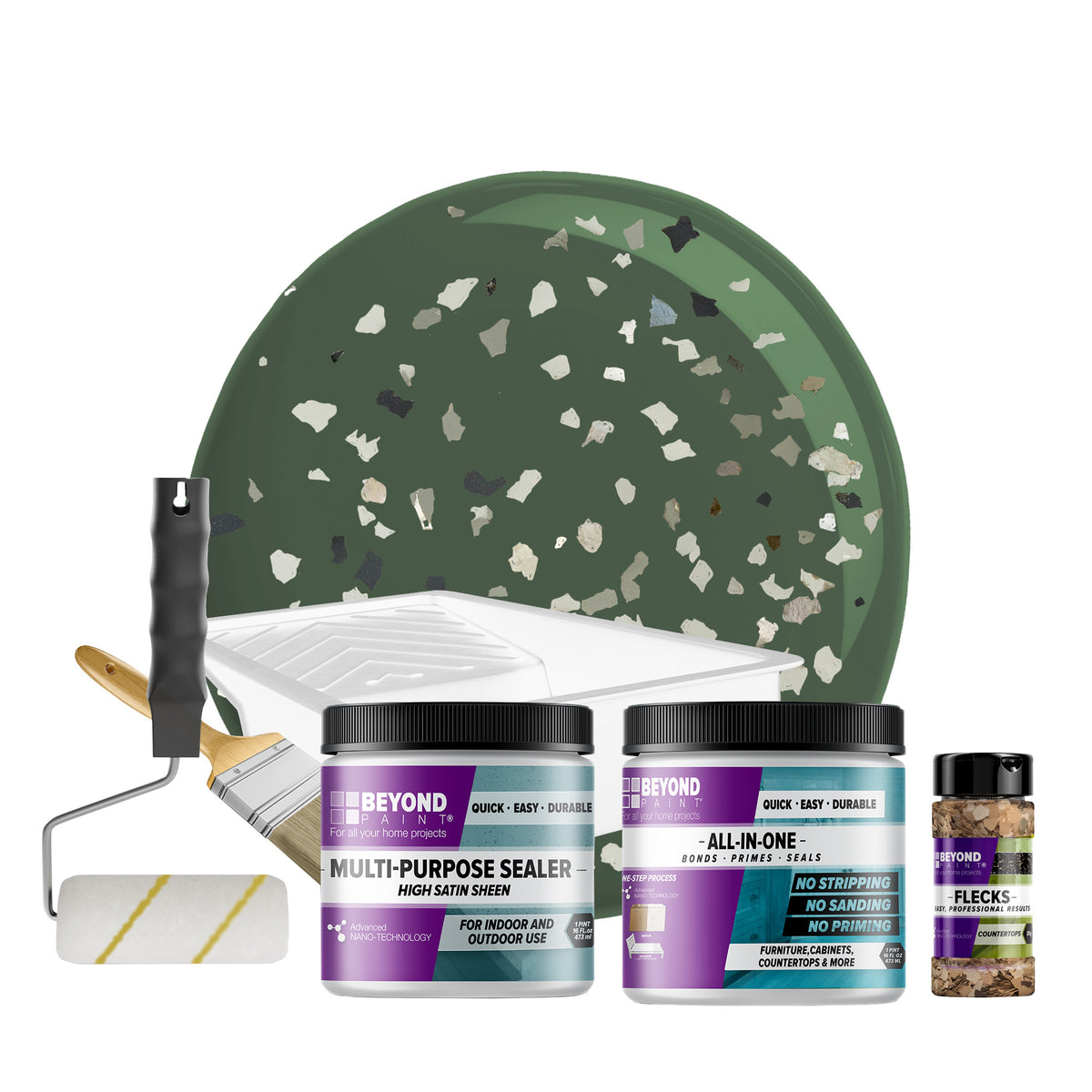 BEYOND PAINT® Smoked Gray Countertop Makeover Kit – Beyond Paint